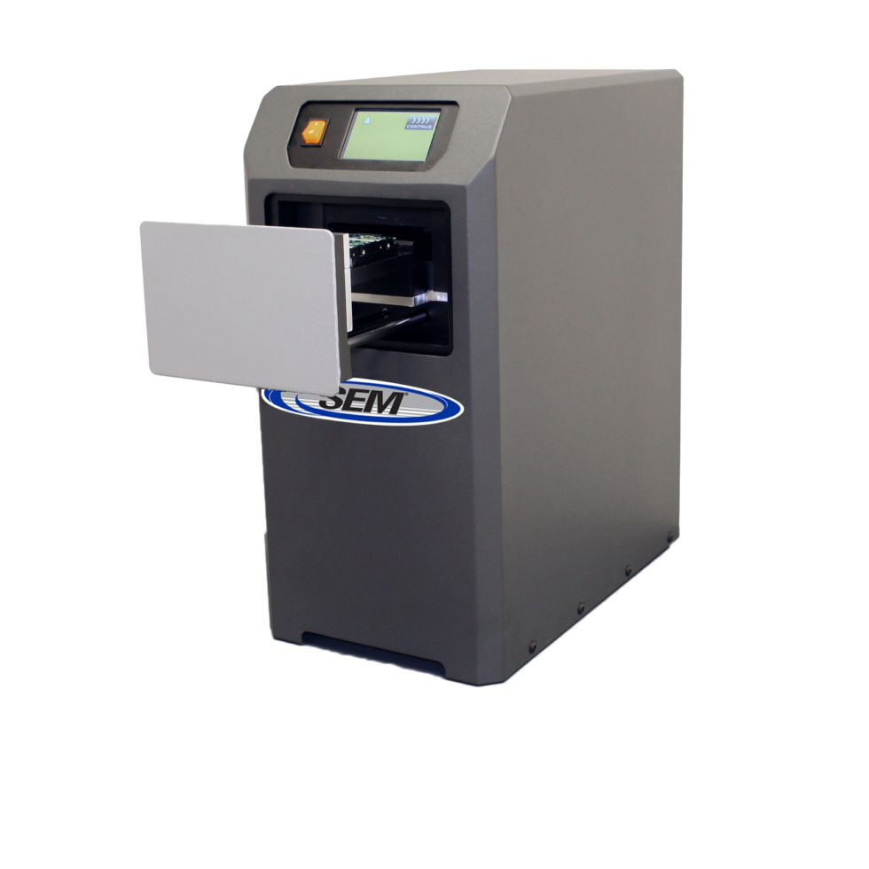 SEM Model EMP1000 Rotational Hard Drive Shredder | Paystation